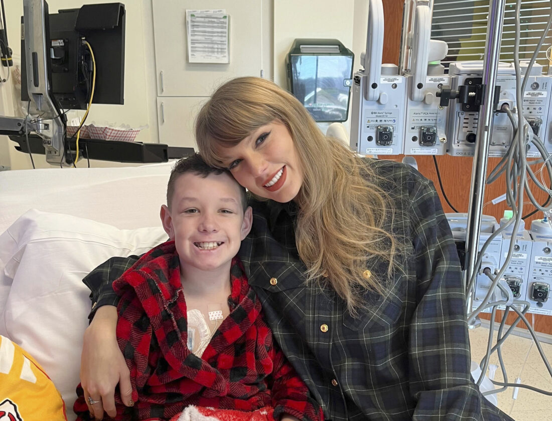 Taylor Swift makes surprise visit to Kansas City children’s hospital ...